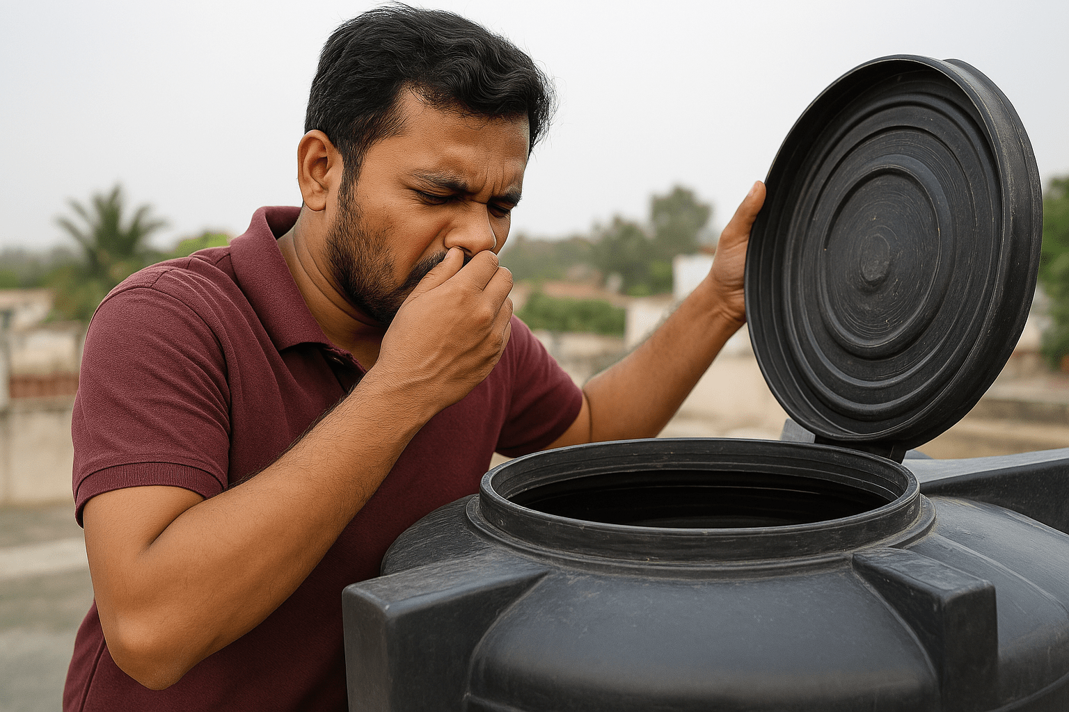 How to Remove Smell from Water Tank